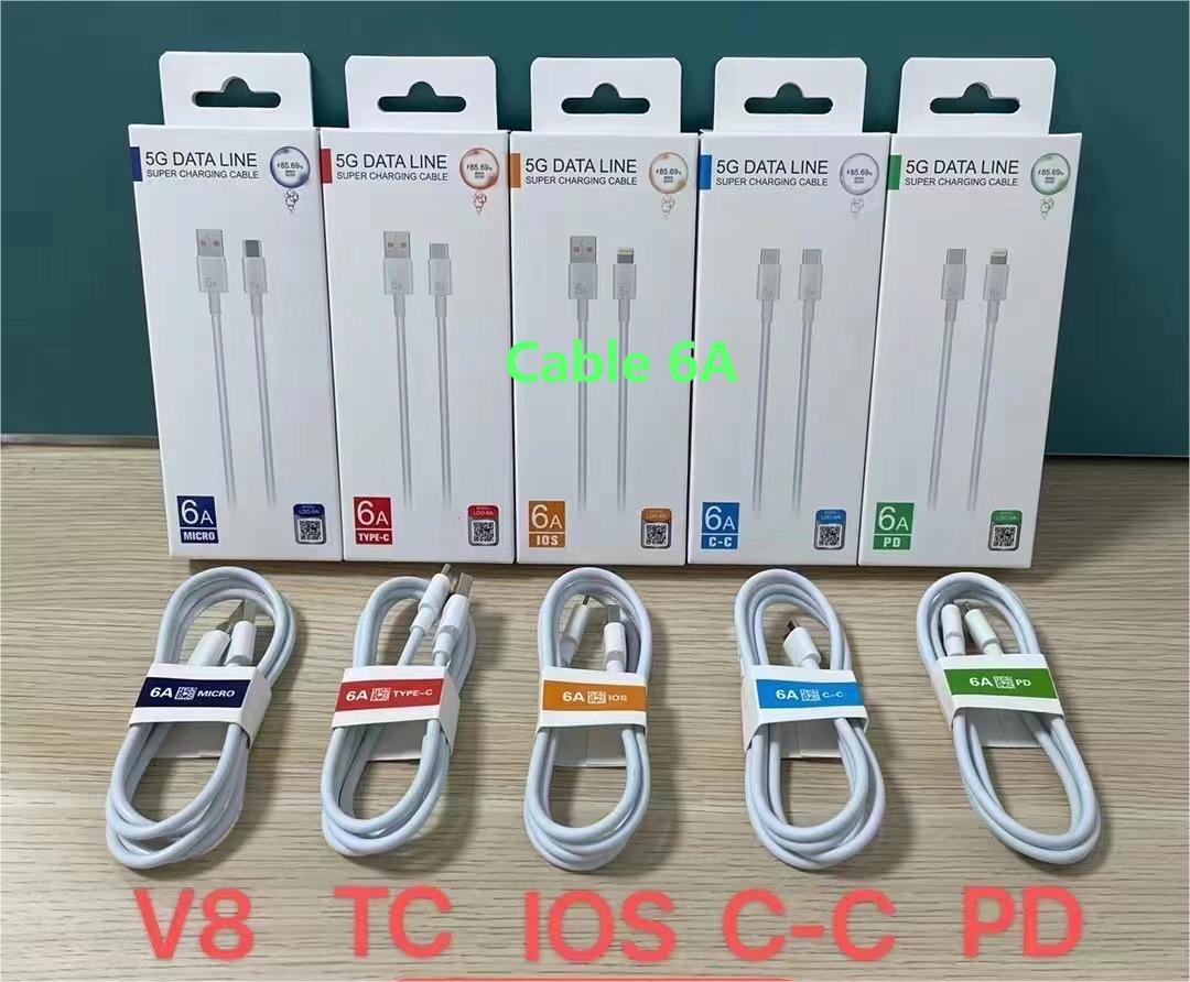 Cables nuevos V8/Type C/IOS/C-C/PD